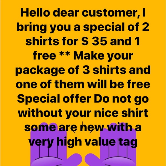 Michael Kors | Shirts | Hello Dear Customer I Bring You A Special Of 2 ...